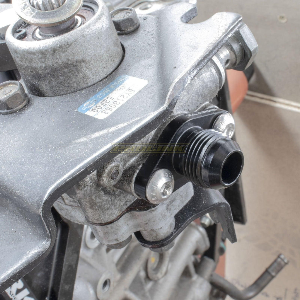 Power Steering Pump Adapter AN10 Fitting (Feed) "S13, 180sx, S14, S15"
