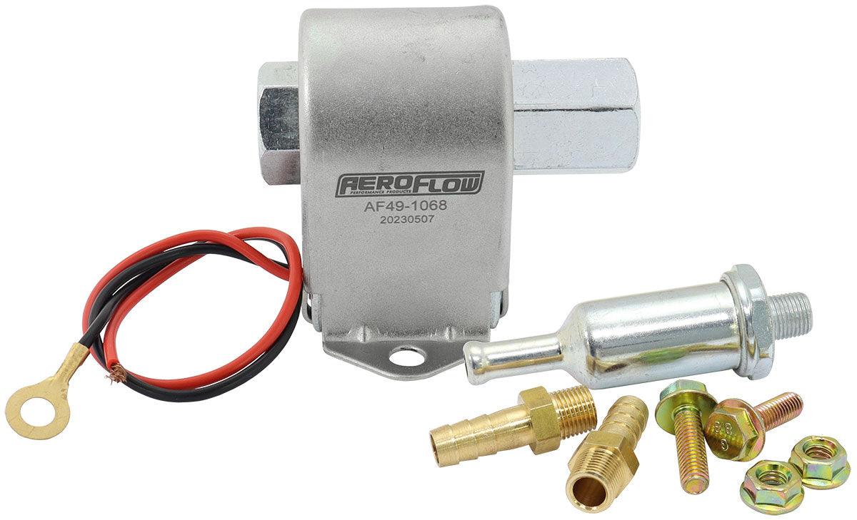 Aeroflow Low Pressure In-Line (Facet) Carburettor Fuel Pump 25 GPH @ 7 ...
