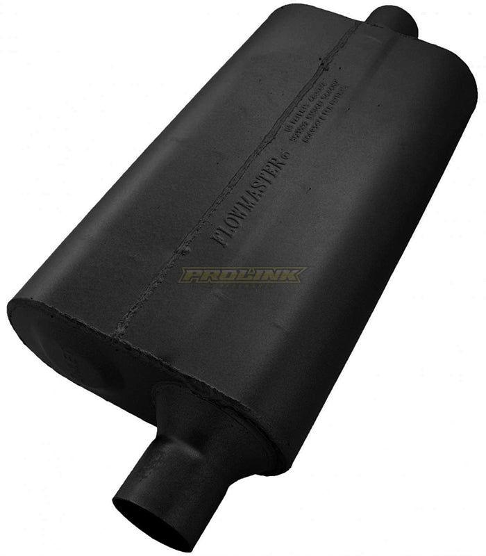 Flowmaster 50 Series Delta Flow Muffler 2.25" Offset Inlet / Center Ou ...