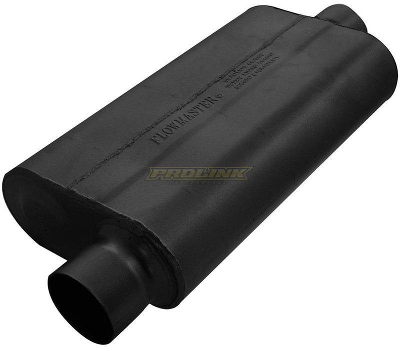 Flowmaster 50 Series Delta Flow Muffler 3" Offset Inlet / Center Outle ...