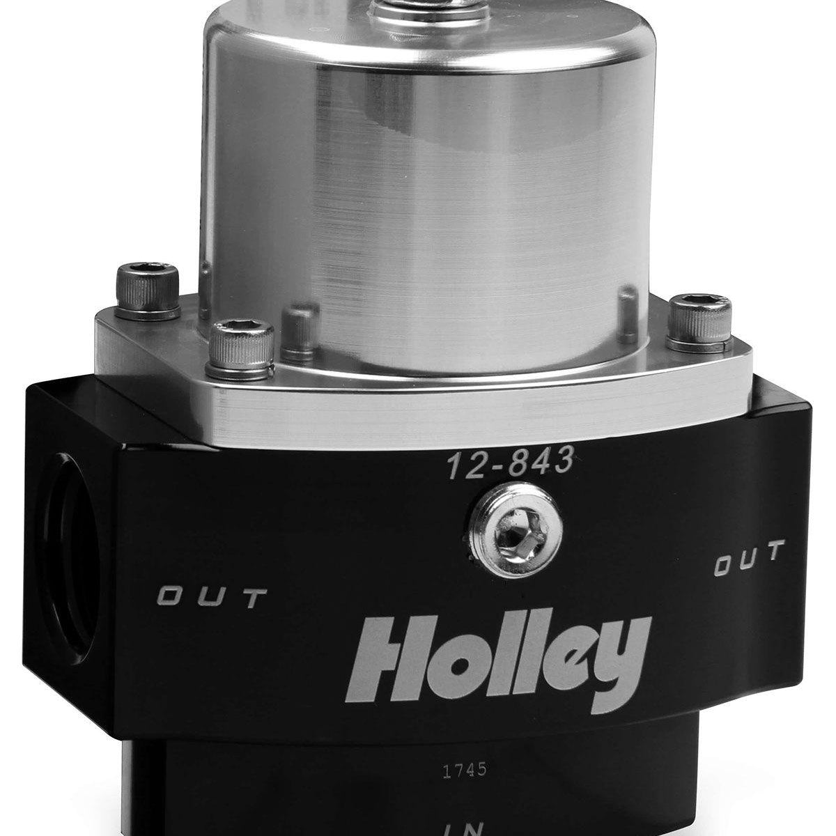 Holley HP Billet Carbureted Fuel Pressure Regulator (HO12-843 ...