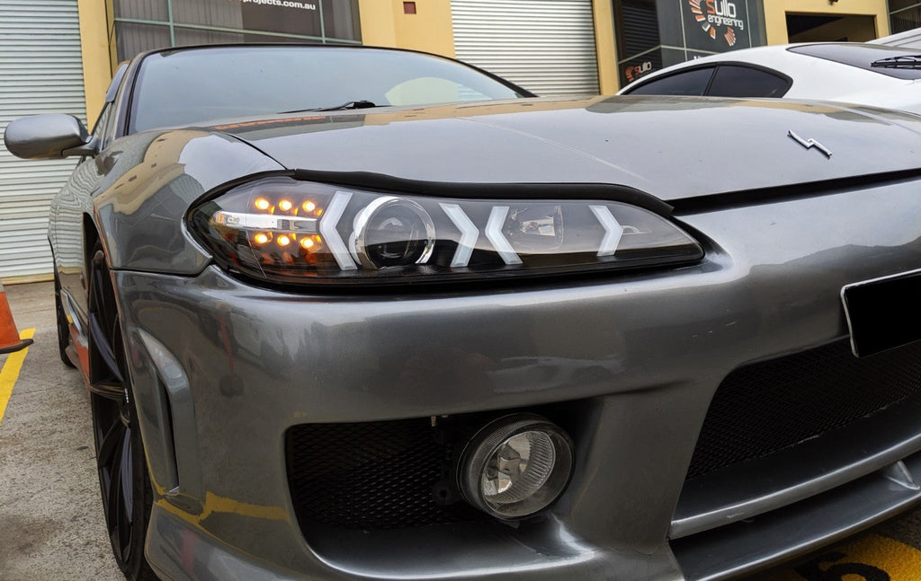 3D LED Bar Projector Headlights to suit Nissan S15 99-02 | Prolink ...