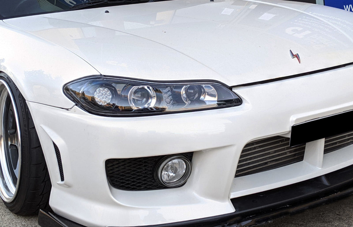 COPLUS Dual LED Projector Head lights LED Indicators for 99-02 Nissan ...